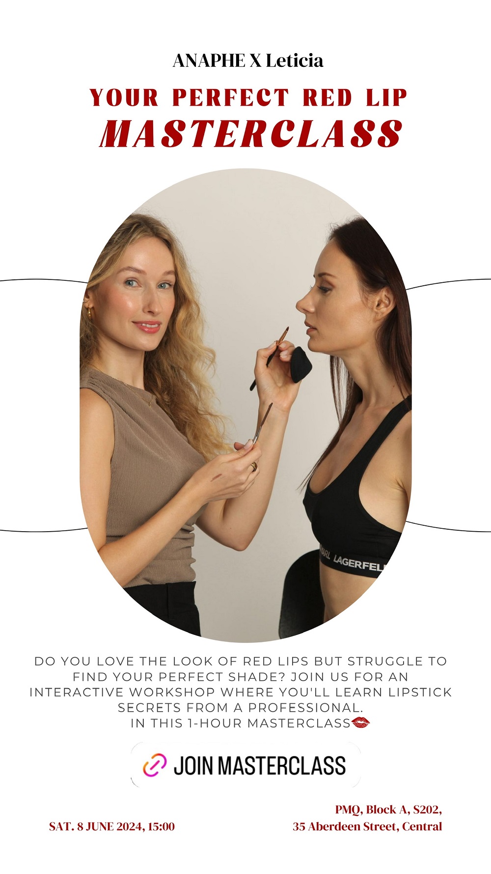 Your Perfect Red Lip Workshop | PMQ 元創方